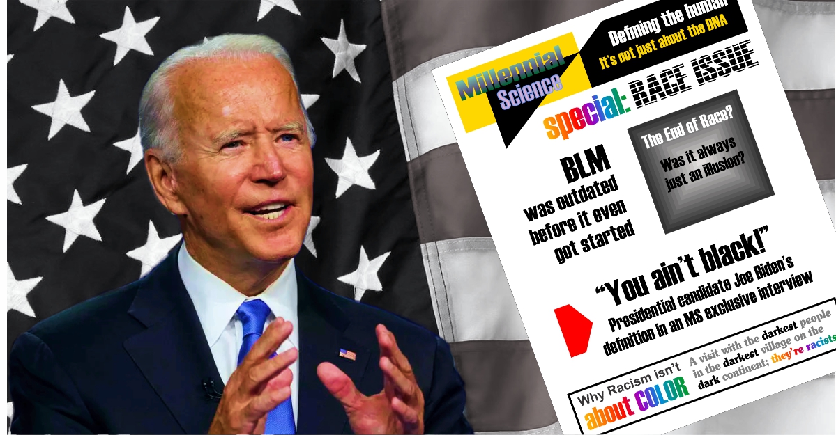 Biden explains what it means to be black • Genesius Times