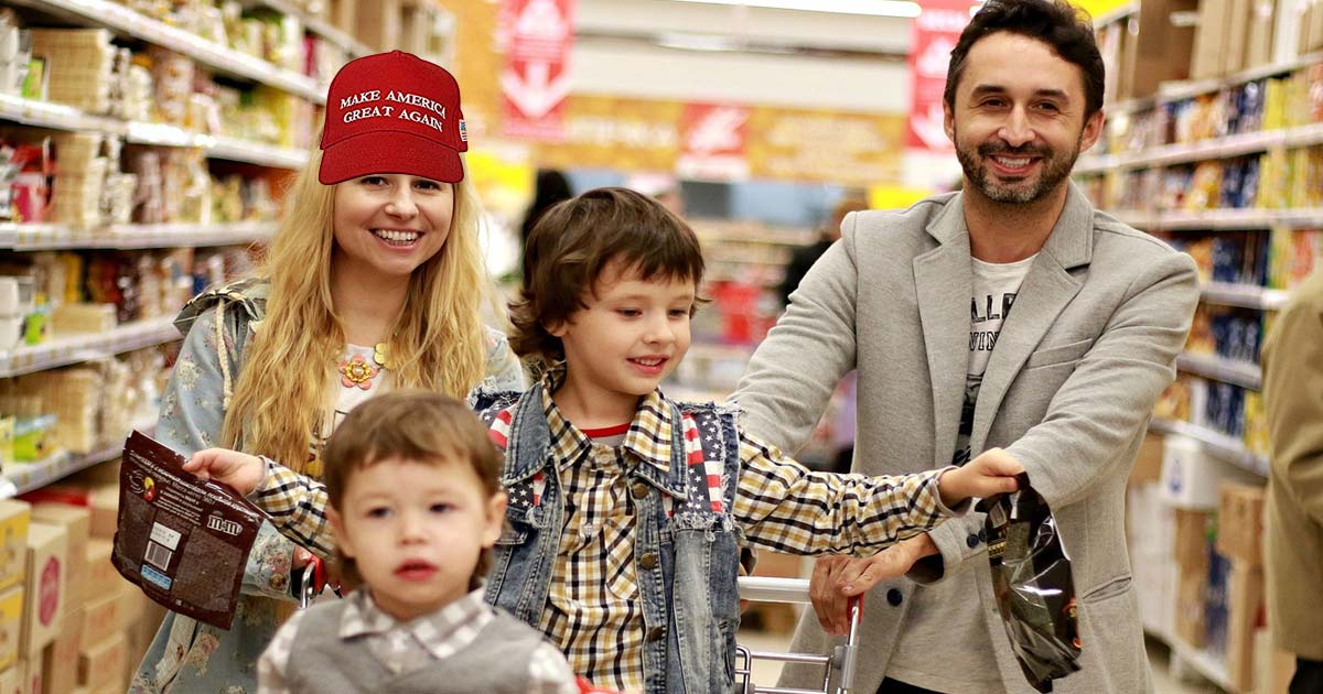 Trump supporters loot and pillage local Walmart after Biden declared ...