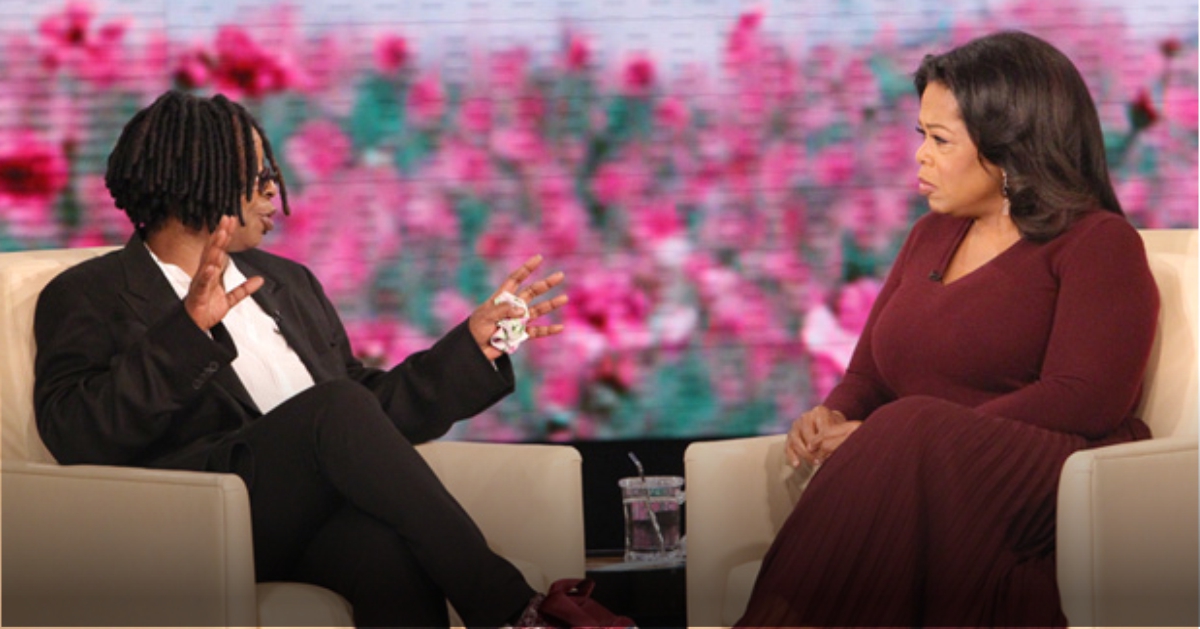 Oprah explains to Whoopi how real power is when white people can't fire ...