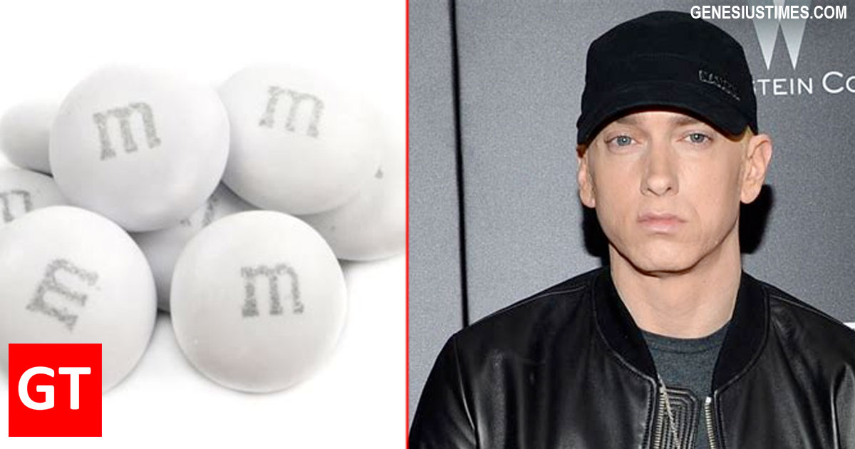 BREAKING: Eminem sends cease and desist to the white M&Ms to stop ...