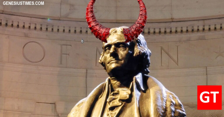 Authorities add devil horns to all Founding Father statues to prevent ...