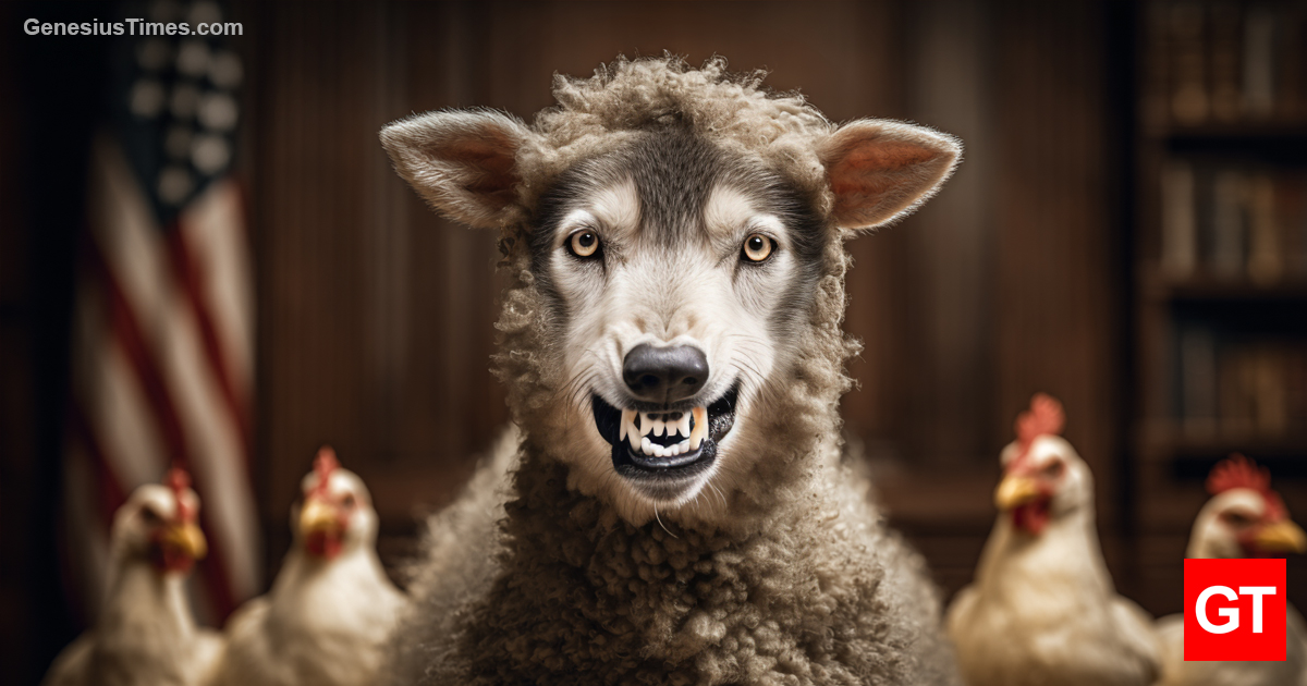 BREAKING: Wolf Wins Election With Huge Sheep & Chicken Vote • Genesius ...
